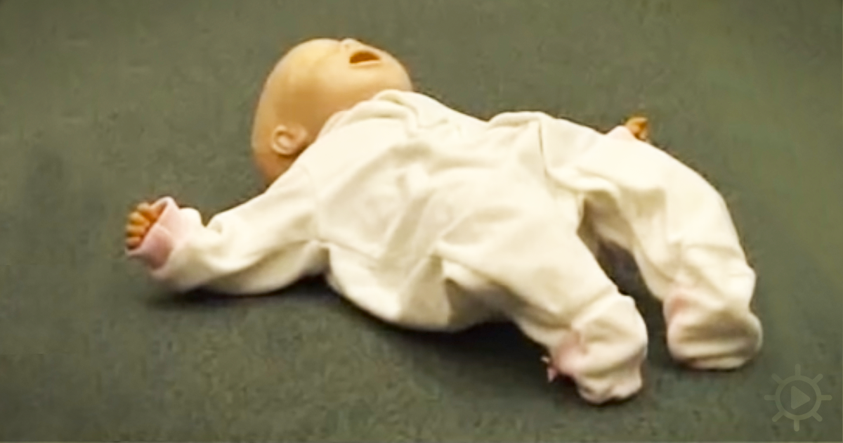 If a baby is choking – this simple technique could save their life