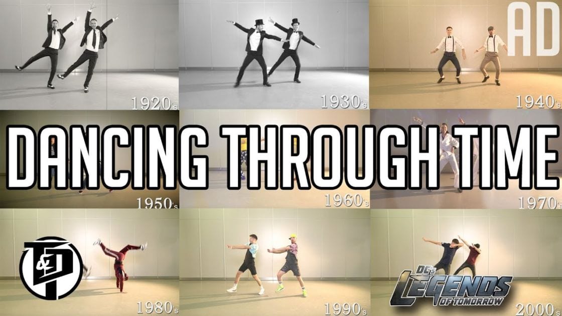 A century of dance in 3 minutes: a dynamic duo show us all the moves ...