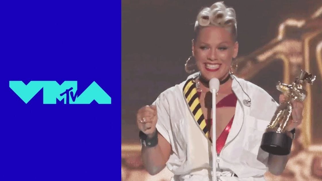 Pink’s emotional VMA speech: “You are beautiful and I love you!”