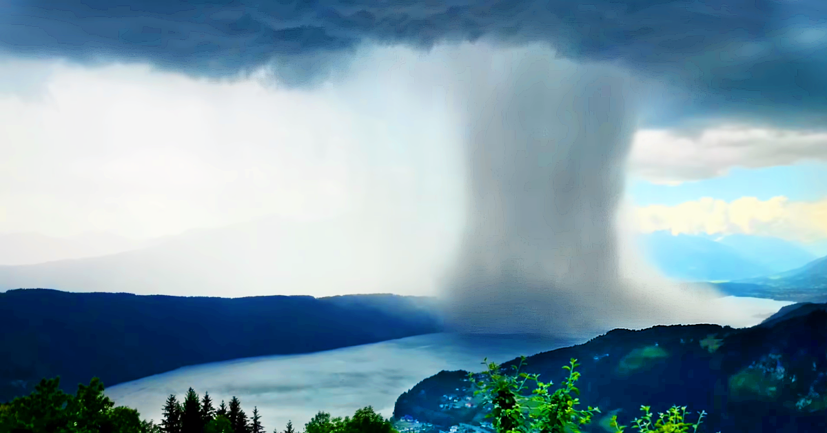 Tsunami from Heaven: Video Shows Massive Storm Dumping Tons of Water ...