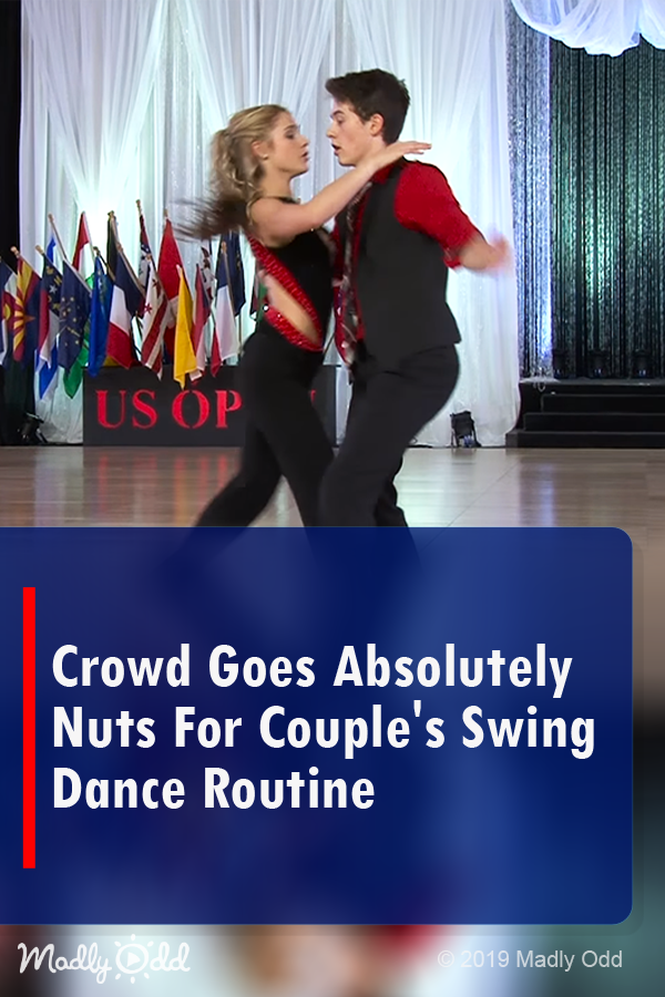 Crowd Goes Absolutely Nuts For Couple’s Swing Dance Routine – Madly Odd!