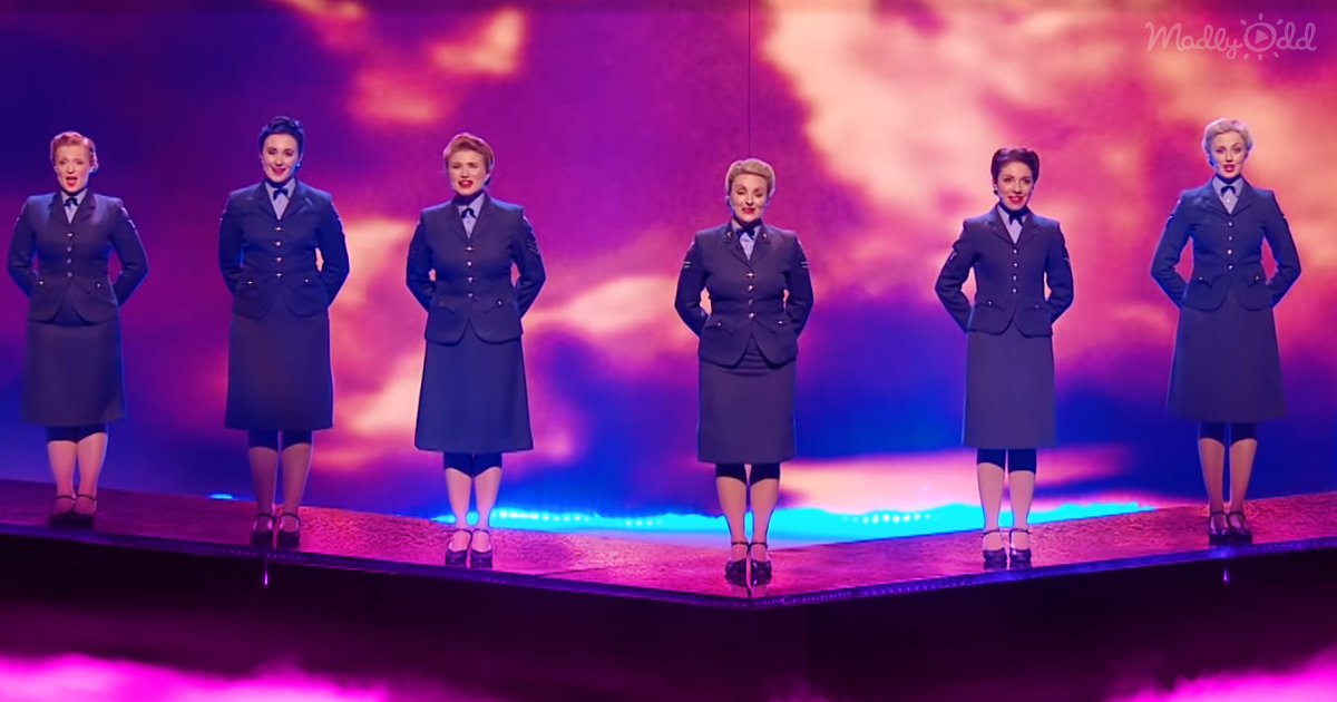 Women Sing WWII Classic, Only To Shock The Audience When Special Guests ...