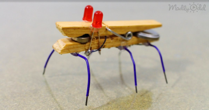 How to Make a Mini Robotic Bug From Household Items – Madly Odd!