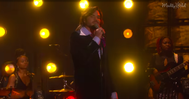 Adam Lambert Gives a Haunting Performance of 'New Eyes'
