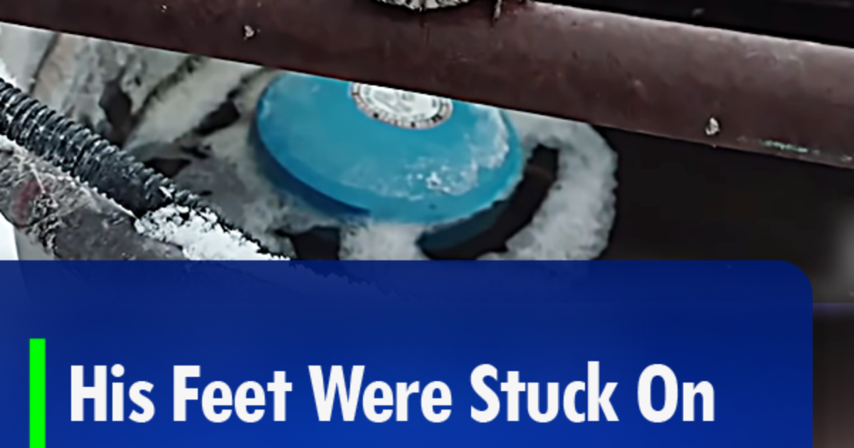His Feet Were Stuck On Ice. See How One Elderly Gentleman Saved A ...