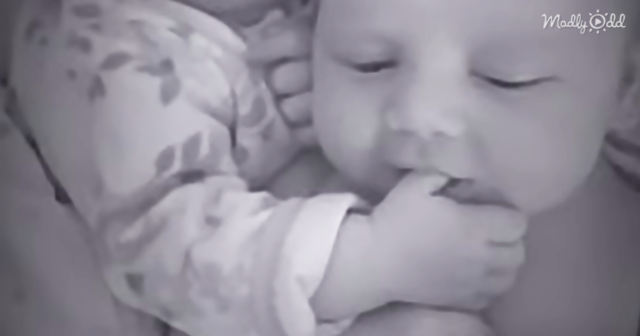Newborn Twin Sister Soothes Crying Brother In Precious Video – Madly Odd!