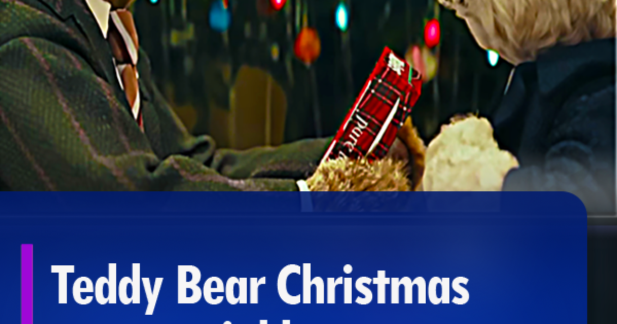Teddy Bear Christmas commercial has everyone smiling with an adorable ...