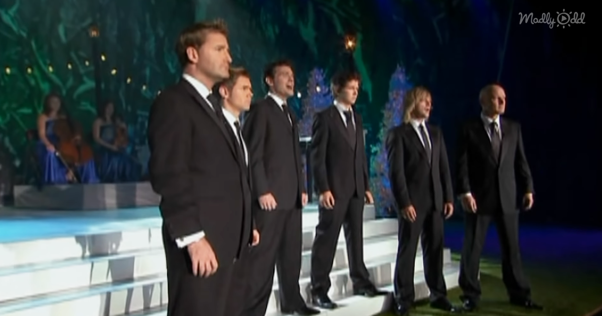 Six Male Voices Harmonize With Heavenly Range & Amazing Tone