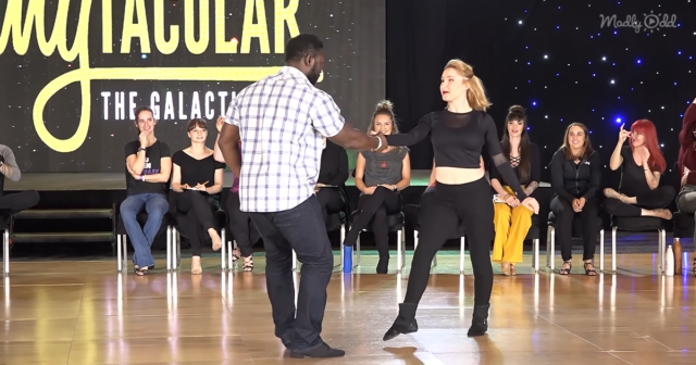 Duo Dances for First Time Together And Wins Swingtacular – Madly Odd!