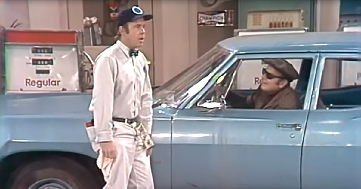 Tim Conway Pumps Gas and It’s Absolutely Hilarious!