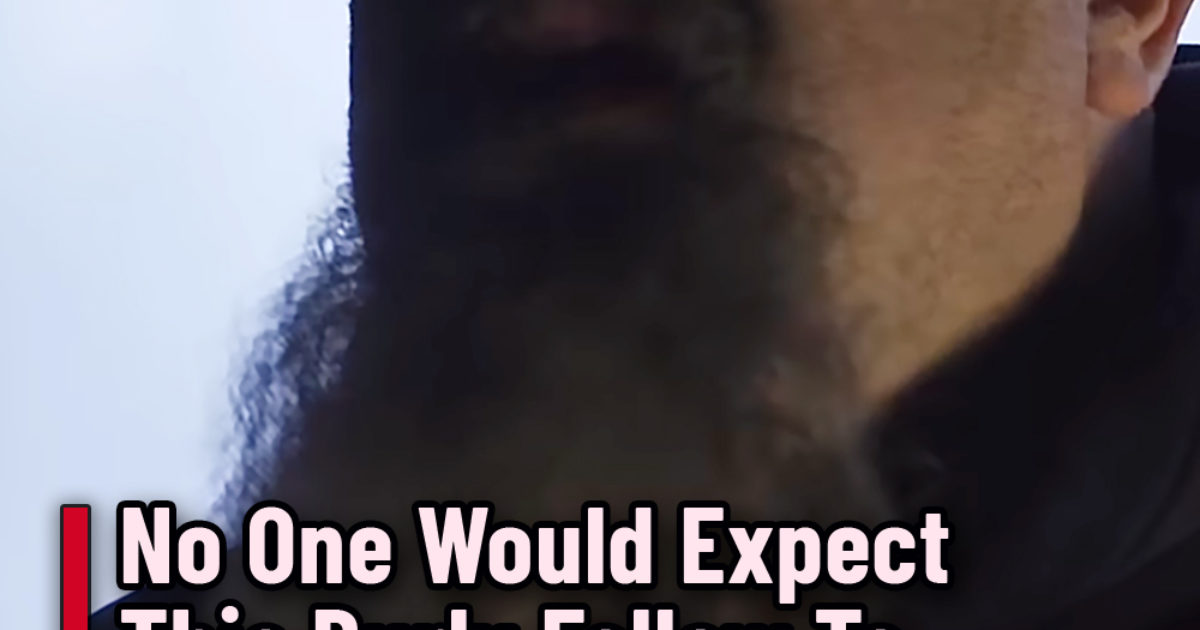 No One Would Expect This Burly Fellow To Sing Like This. This Is One ...