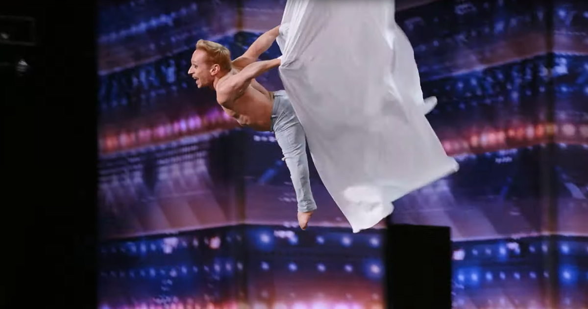 Father of Two Delivers Stunning Aerial Silks Performance on America’s ...
