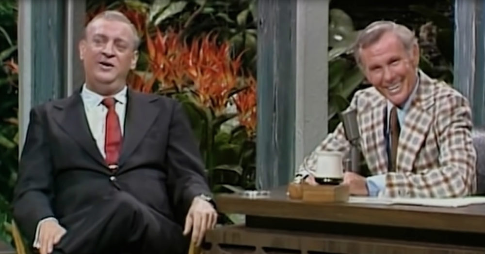 Comedian Rodney Dangerfield Ignites 1974 Tonight Show Audience With ...