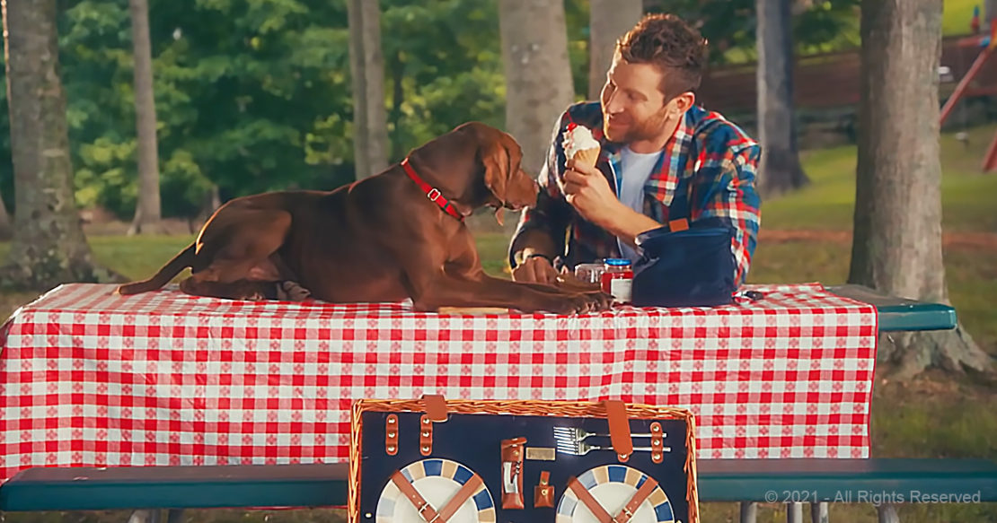 Brett Eldredge’s ‘Love Someone’ just got a video remake for dog lovers