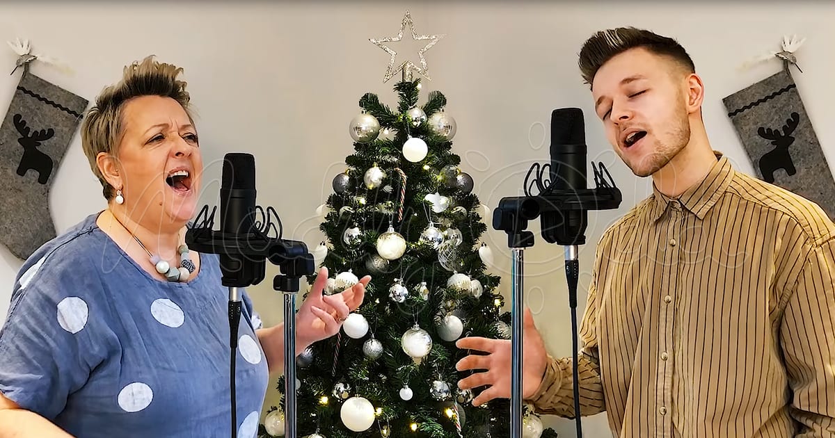 A Beautiful mother and son duet of ‘Have Yourself A Merry Little Christmas’