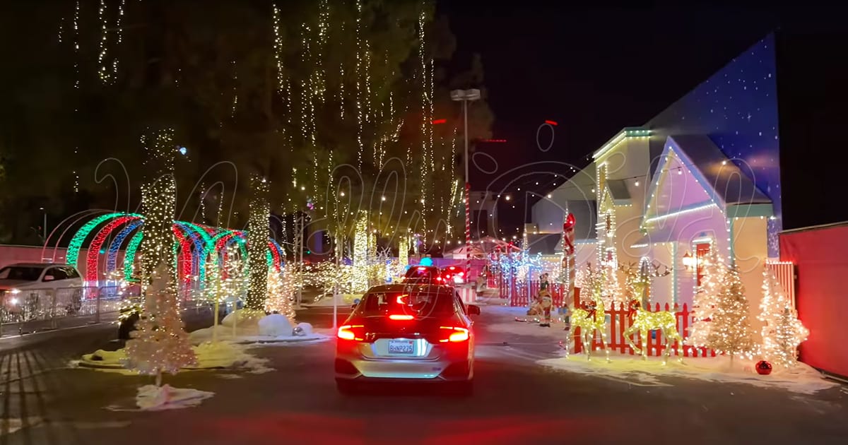 Christmas drive thru brings the magic of the holidays to thousands of ...