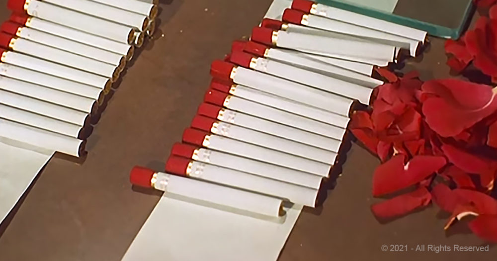 An unusual product: Rose-tipped Cigarettes – Madly Odd!