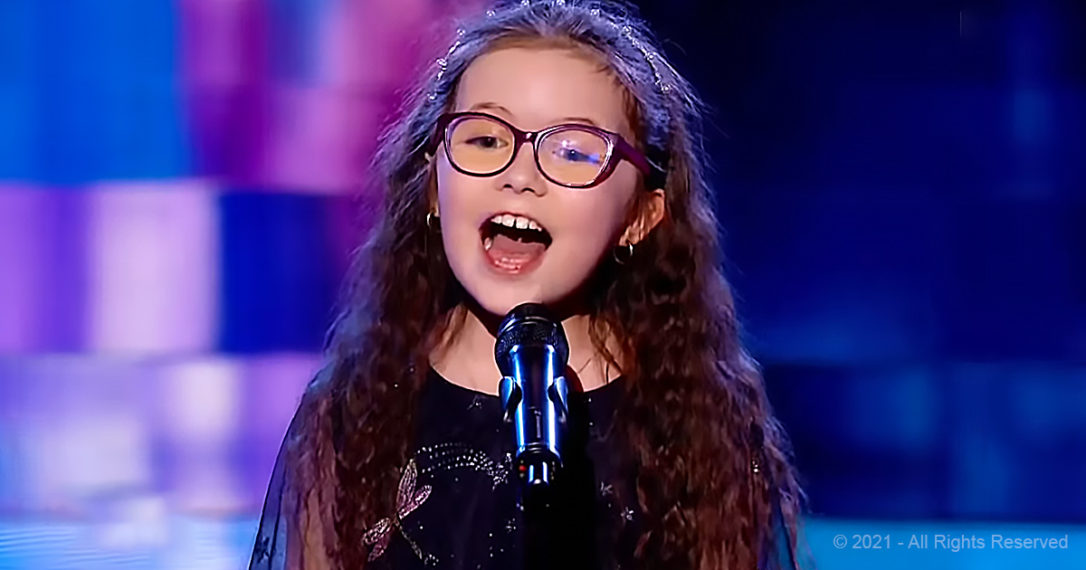 9-year-old performs astonishing Celine Dion cover – Madly Odd!