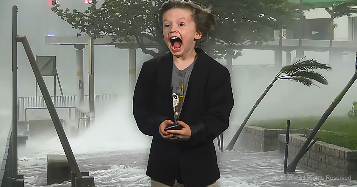 The cutest weatherman you’ll see today – Madly Odd!