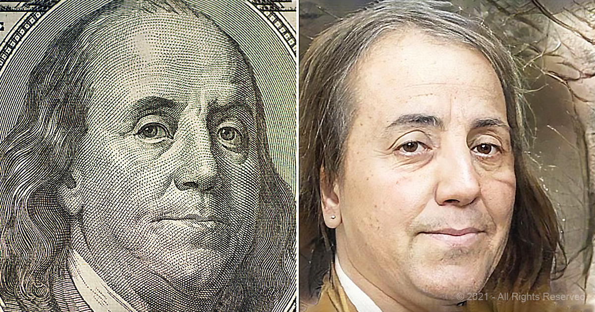 AI reveals Benjamin Franklin’s real face