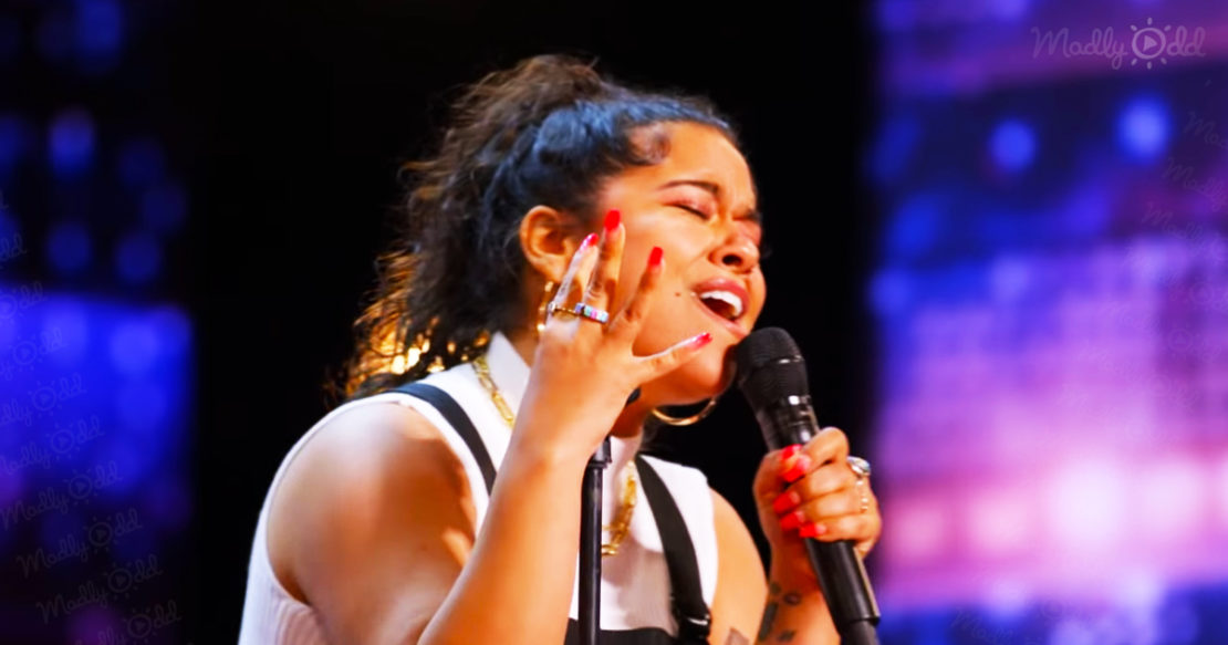 Brooke Simpson sings an amazing rendition of “Cuz I Love You”