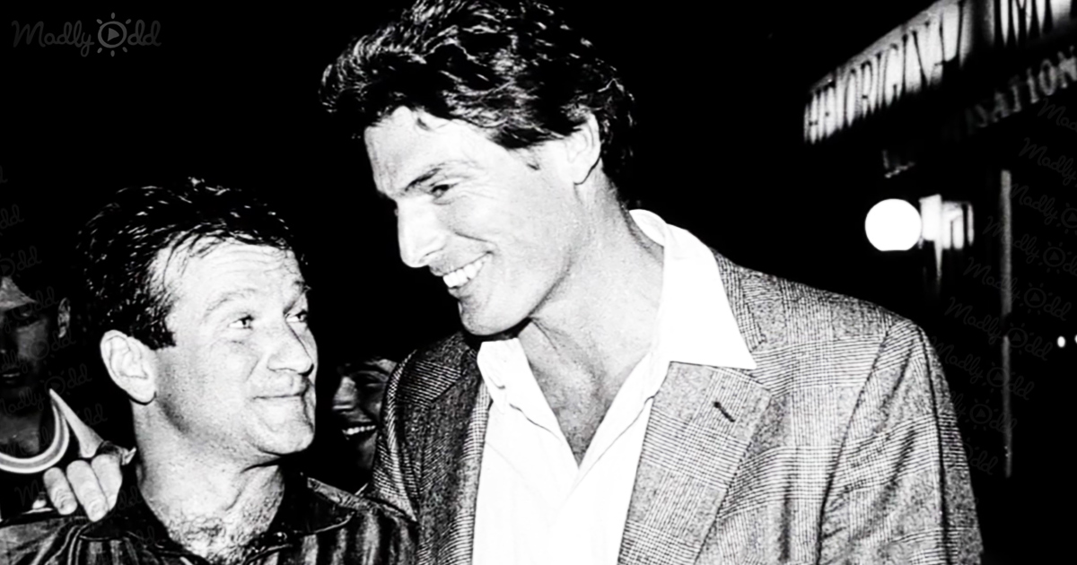 Robin Williams makes Christopher Reeve laugh again