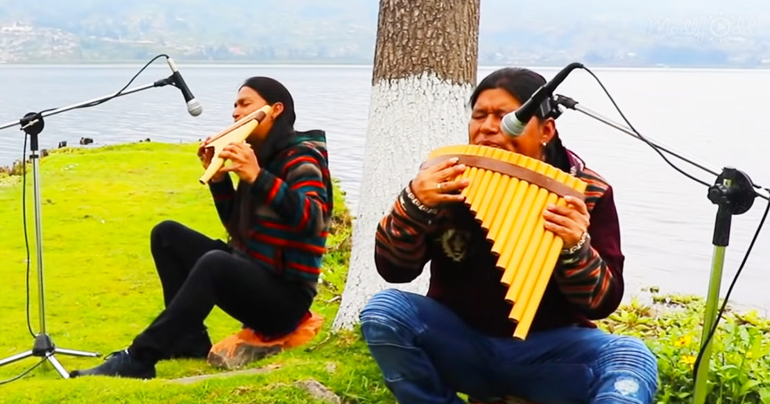 Native American brothers playing the most relaxing version of ...