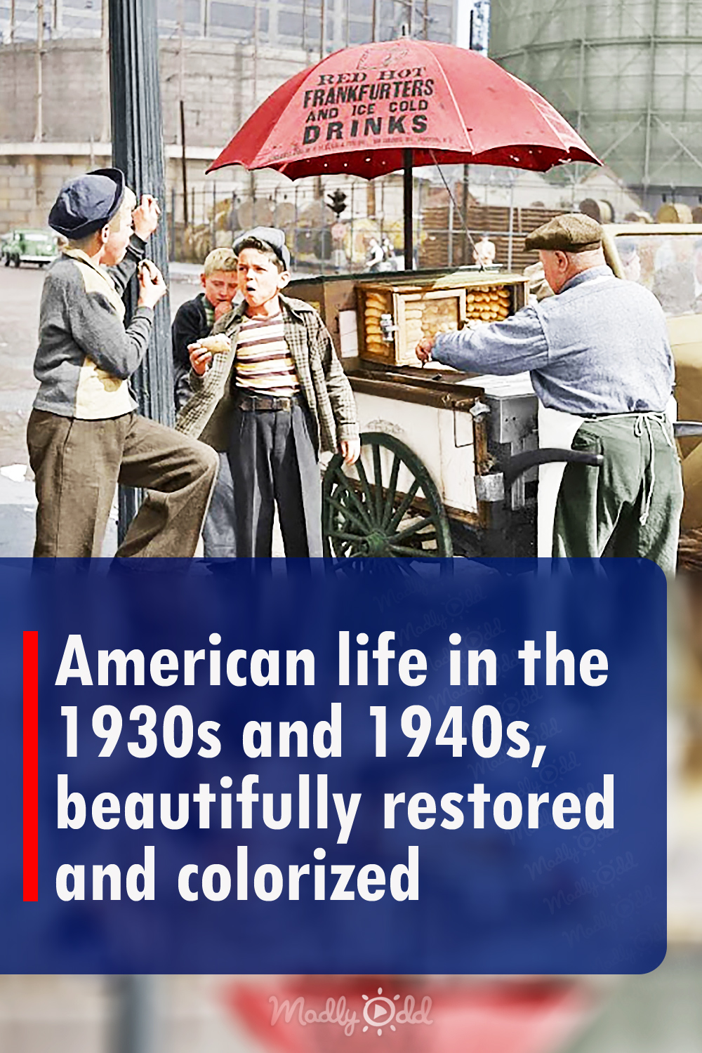 American life in the 1930s and 1940s, beautifully restored and ...