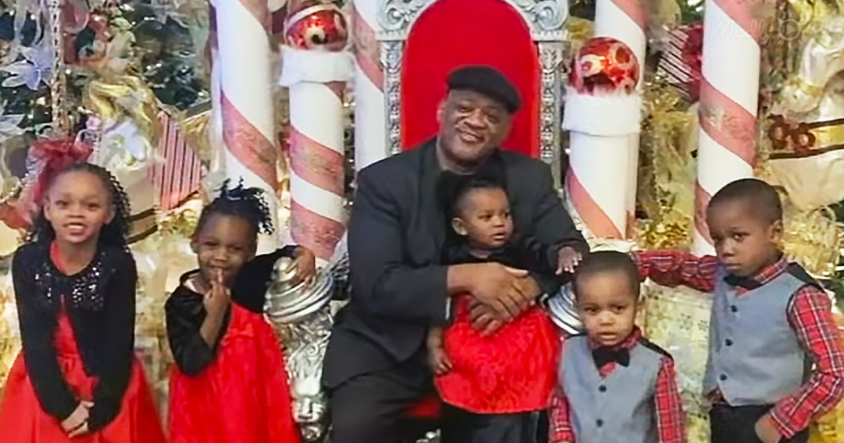 Beautiful moment: single dad adopts all five siblings to raise them ...