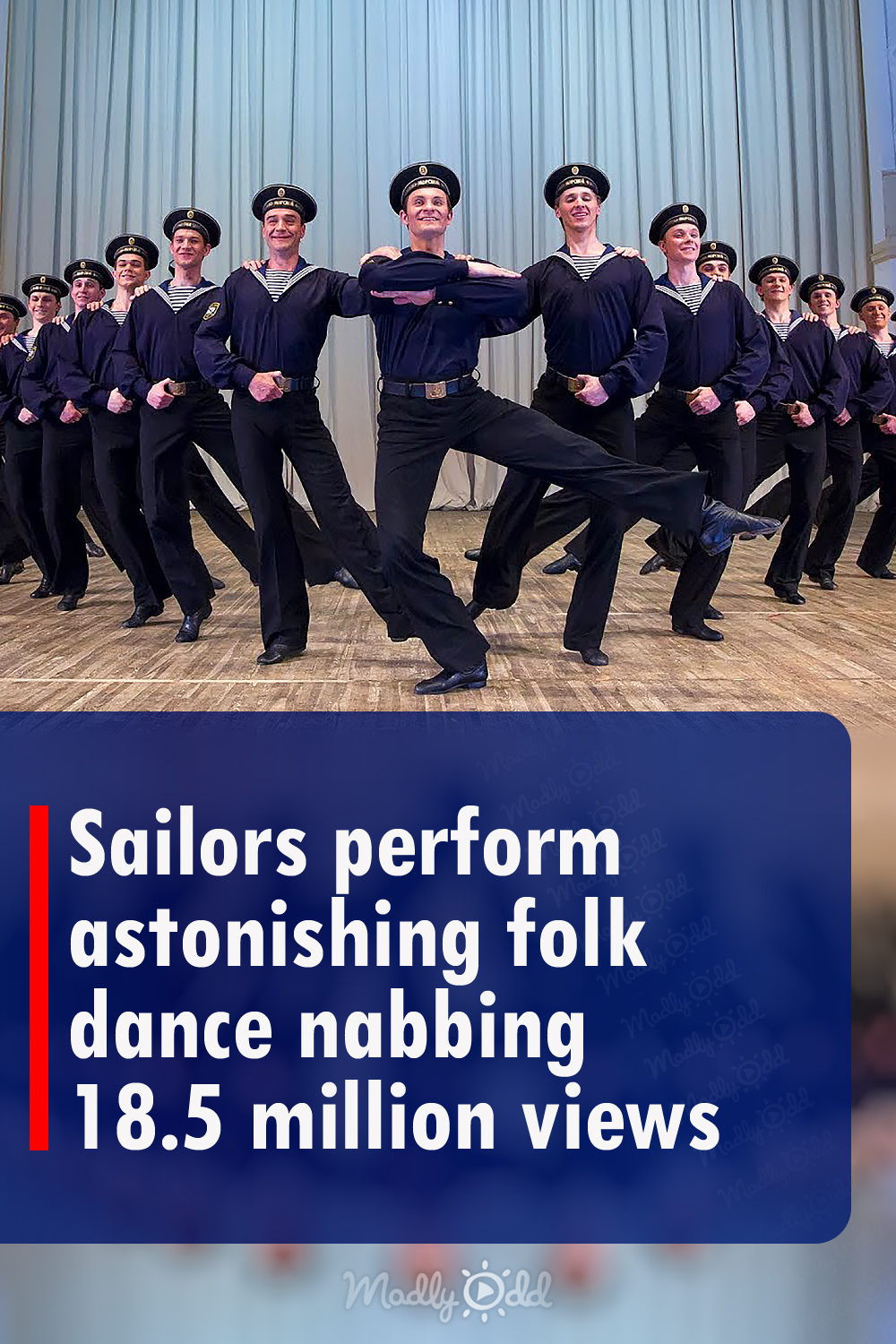 Sailors perform astonishing folk dance nabbing 18.5 million views ...