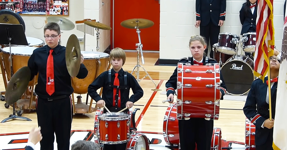 Band boy becomes American hero when he saves ‘Star-Spangled Banner ...