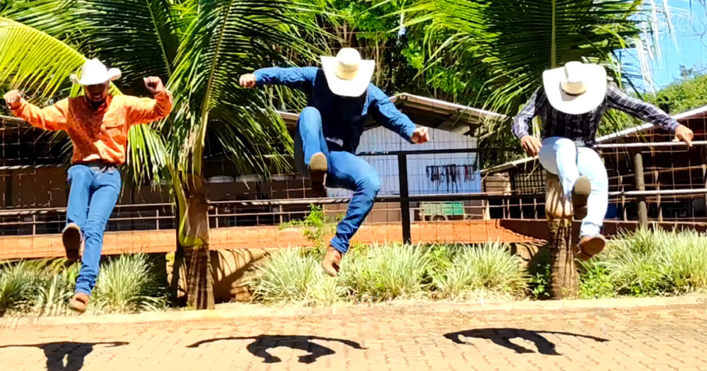 Cowboys kicking it up and good looking to boot! – Madly Odd!