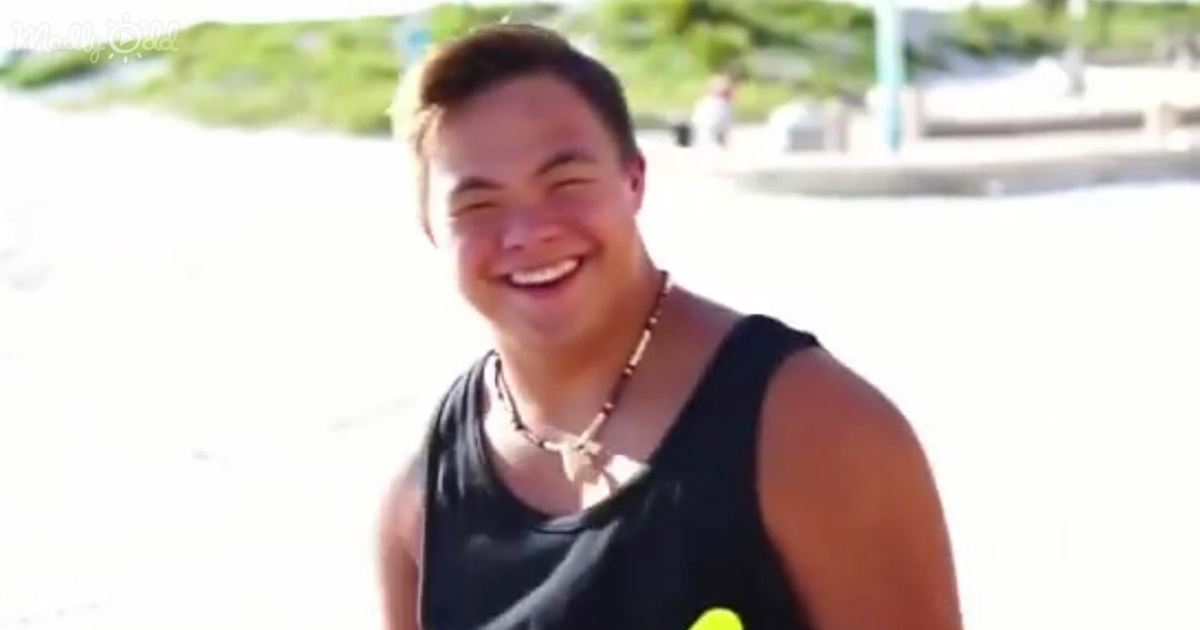 Down Syndrome teen shows what courage can do after getting a modeling ...