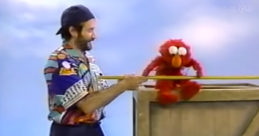 Hilarious blooper footage of Robin Williams on Sesame Street