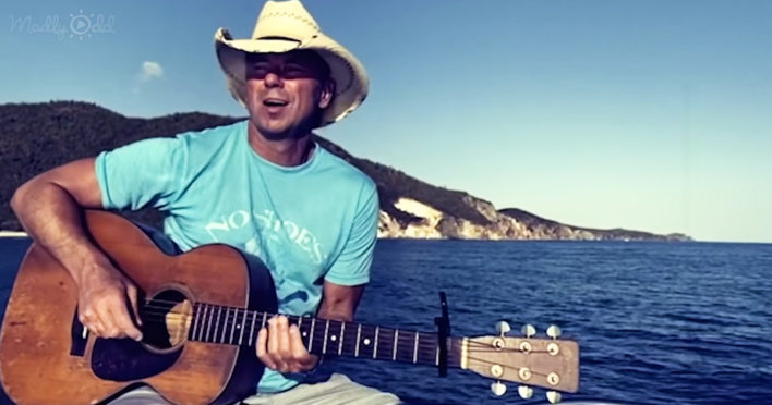 Kenny Chesney sings his original ‘Beautiful World’ while watching ...