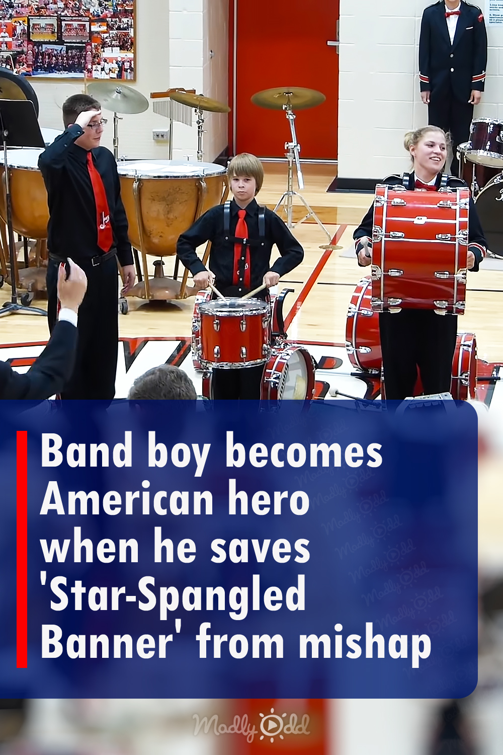 Band boy becomes American hero when he saves ‘Star-Spangled Banner ...