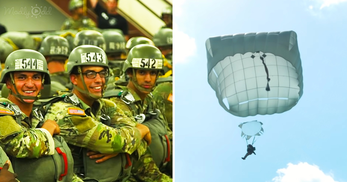 An incredible day in the life of an army paratrooper at Airborne School