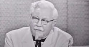 Colonel Sanders made an amusing TV appearance 1963 before fame found him
