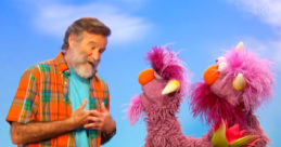 Hilarious video of Robin Williams and The Two-Headed Monster on Sesame ...