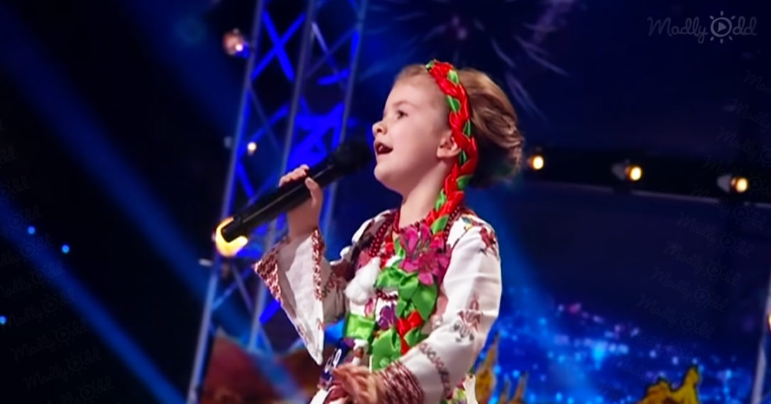 5-year-old girl wows Got Talent judges with uncommon voice – Madly Odd!