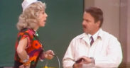 Carol Burnett brings back the funny with this classic 'Mrs. Wiggins' sketch