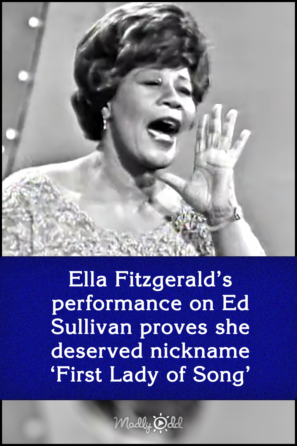 Ella Fitzgerald’s performance on Ed Sullivan proves she deserved ...