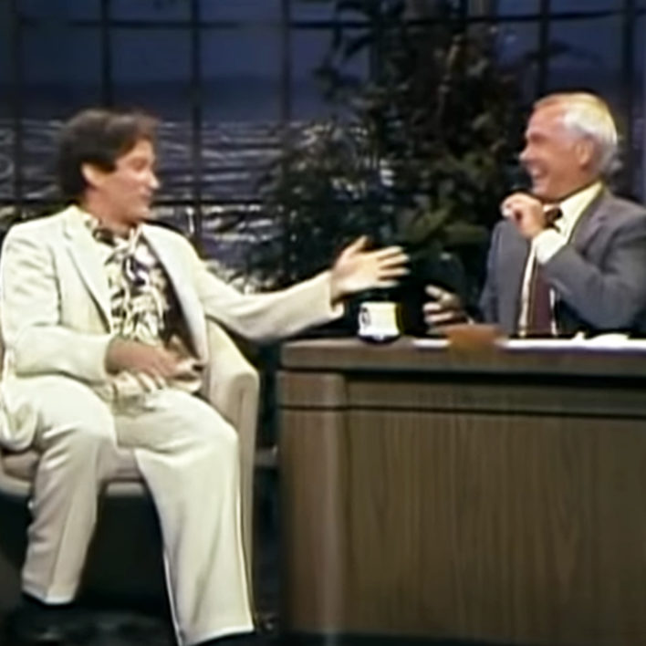 Robin Williams and Johnny Carson are hilarious in this ‘Tonight Show ...