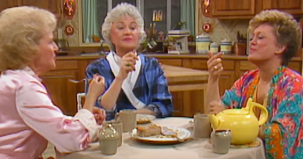 Heartwarming “Golden Girls” compilation triggers cheesecake cravings ...