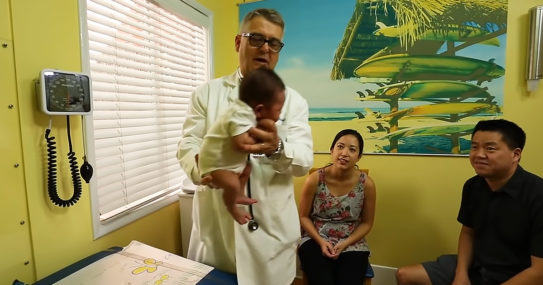 “Baby Whisperer” pediatrician calms crying babies with unique technique