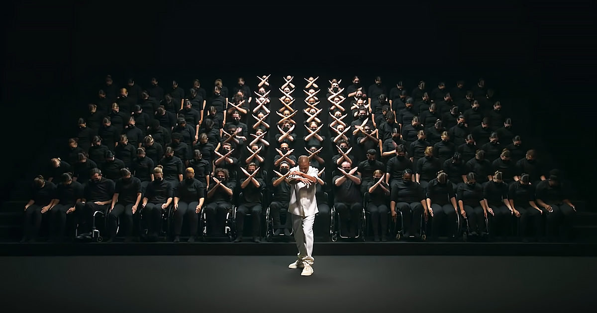 Disabled dancers perform gorgeously synchronized hand ballet