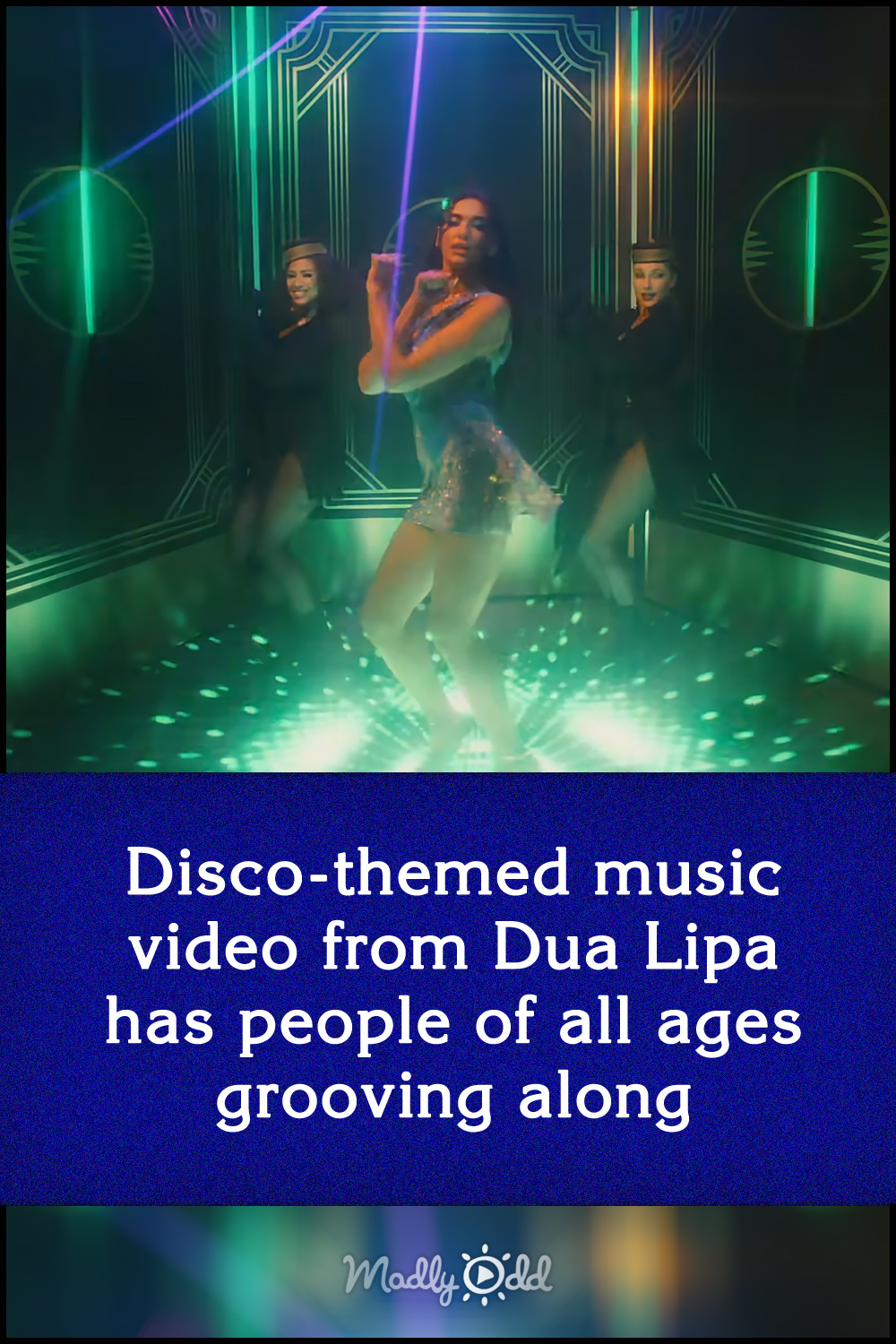 Disco-themed music video from Dua Lipa has people of all ages grooving ...
