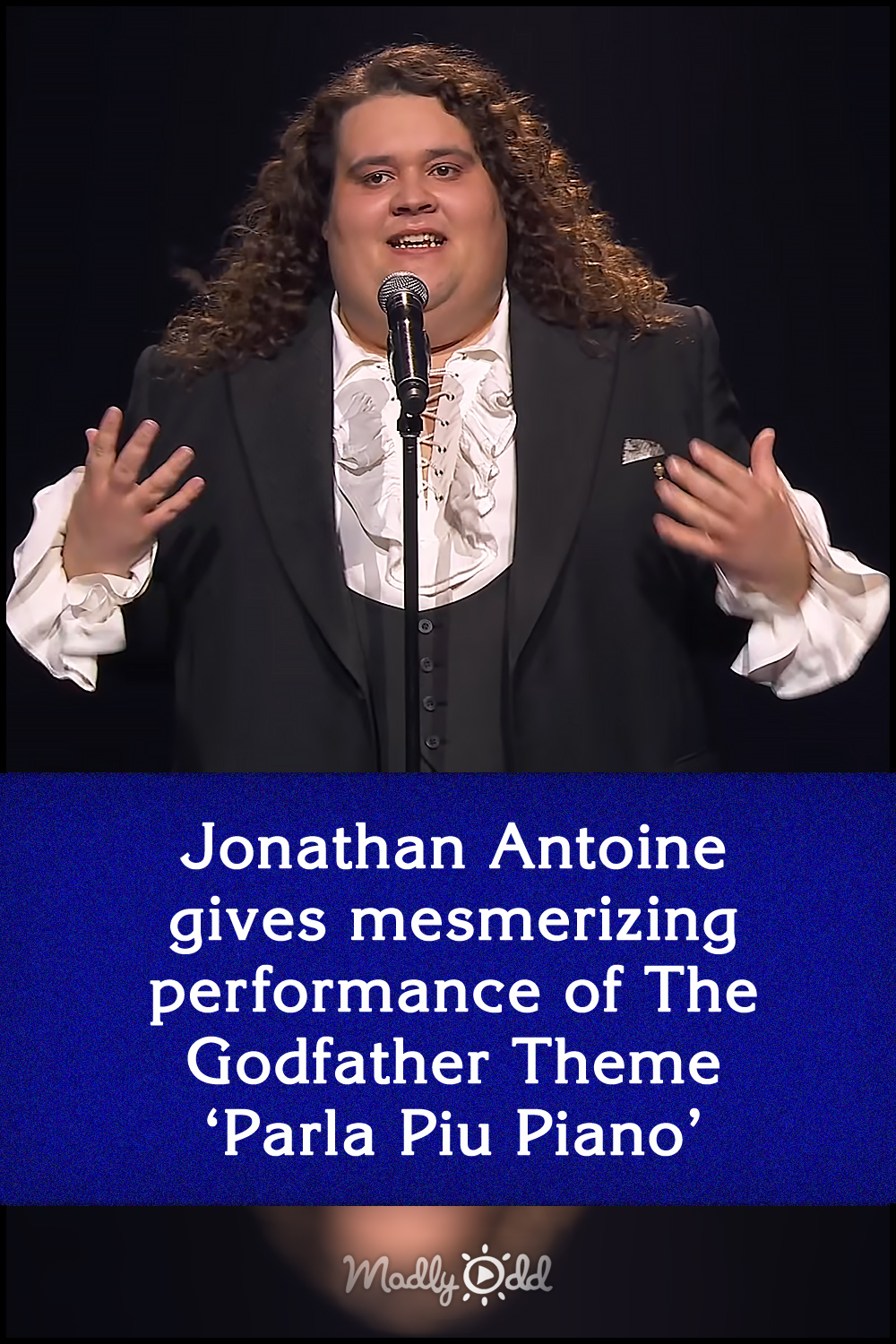 Jonathan Antoine gives mesmerizing performance of The Godfather Theme ...