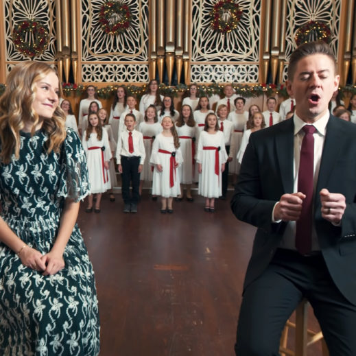 Mat and Savanna Shaw Join with a Children’s Choir to Sing Christmas ...