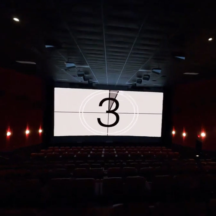 Talented drone pilot shoots breathtaking footage inside a movie theater
